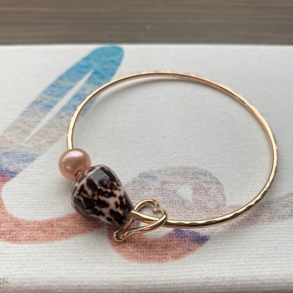 Shell Bangles - Etsy