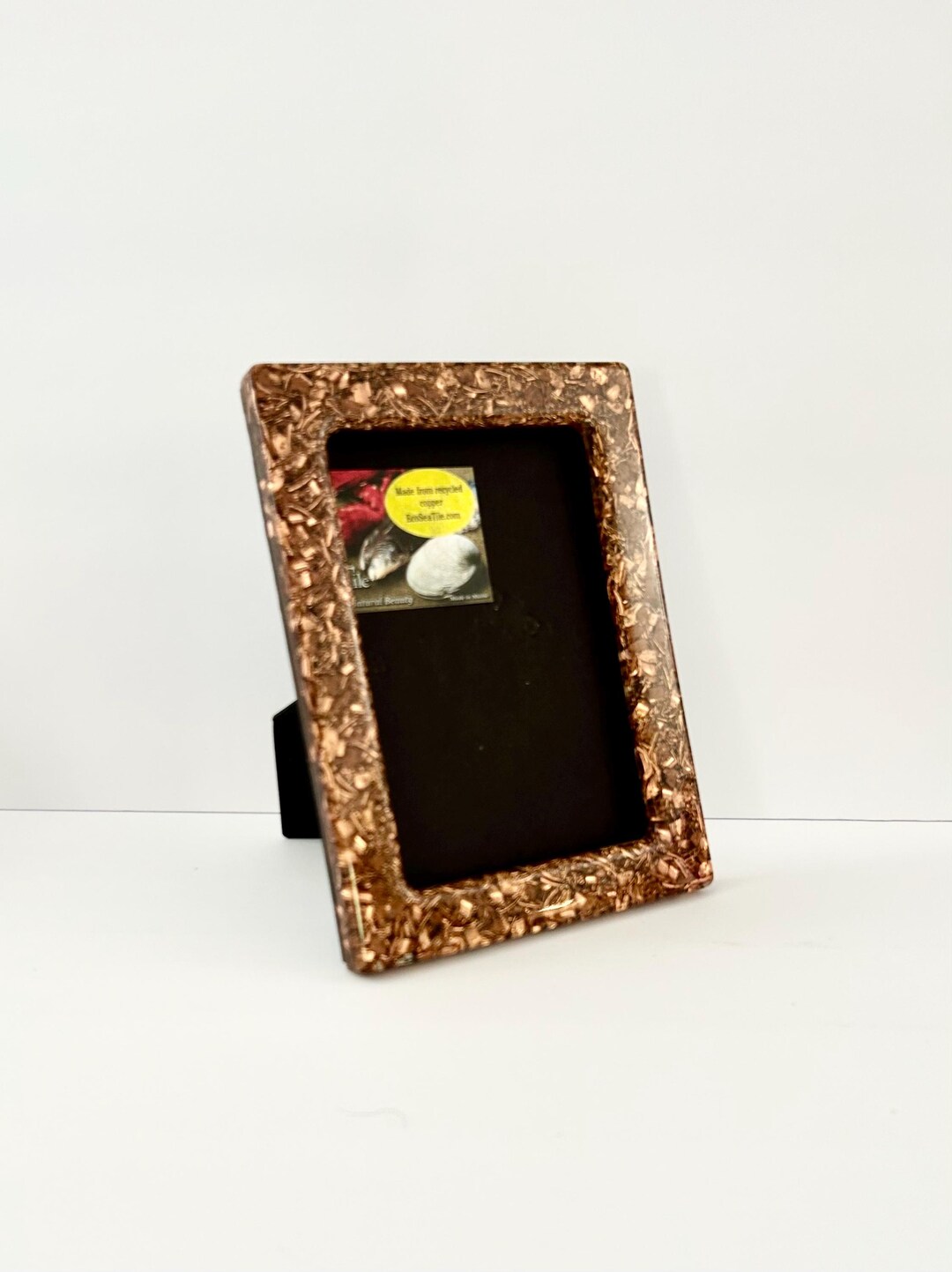 Vintage Copper Frame Holds 5x7 Picture - Etsy