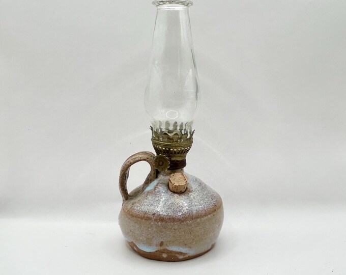 Oil Lamp Glass Oil Lamp Pottery Oil Lamp Studio Pottery Oil Lamp ...