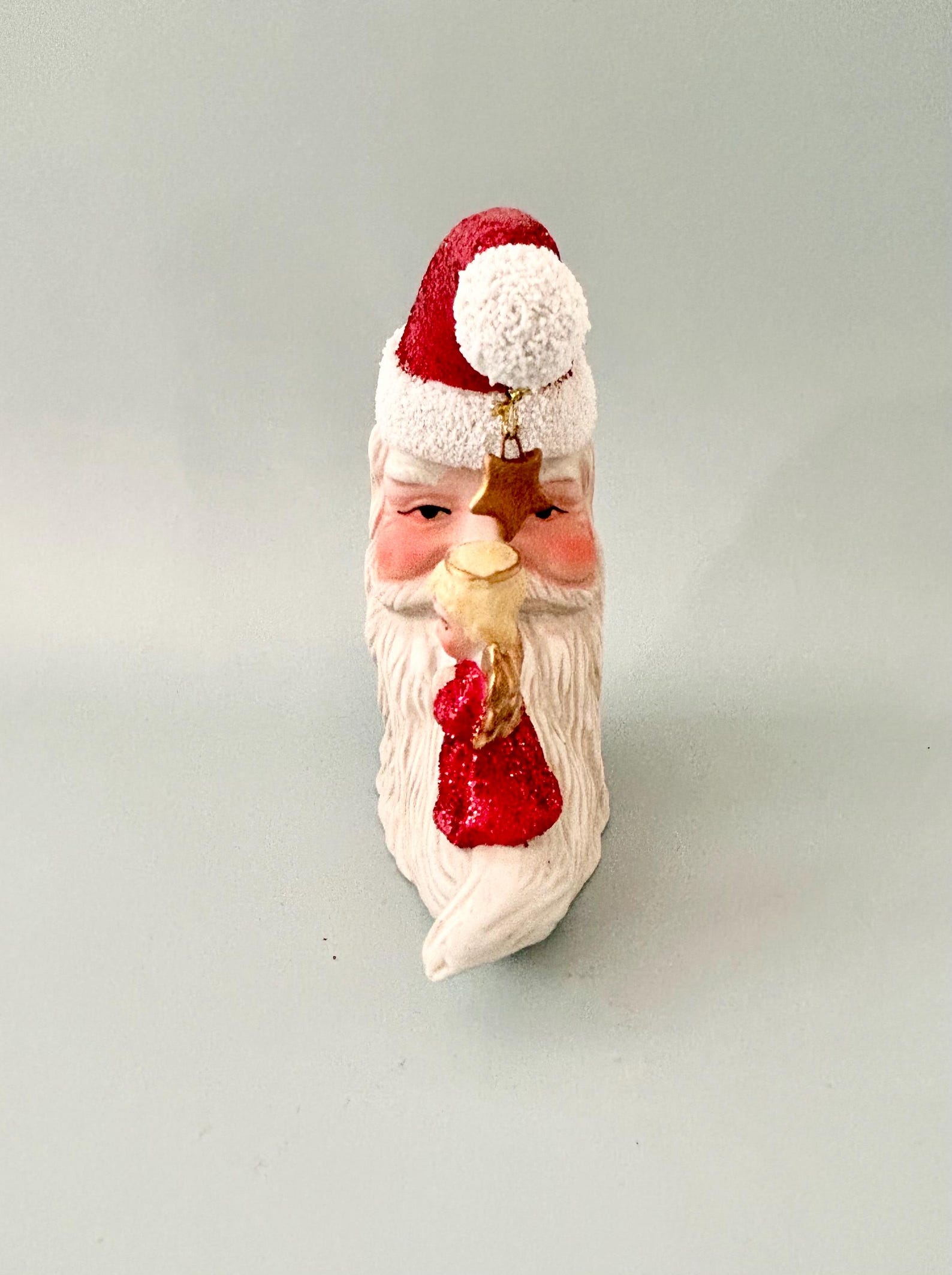 Santa Self Sitter-christmas Decoration - Etsy