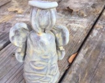 Alabaster Angel Figurines | Etsy