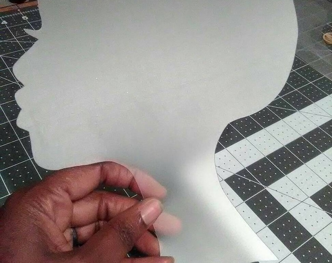 Silhouette Diva Chopping Mat Cutouts. Stencil. - Etsy
