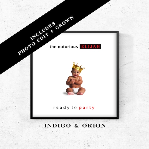 The Notorious Ready to Party - Etsy