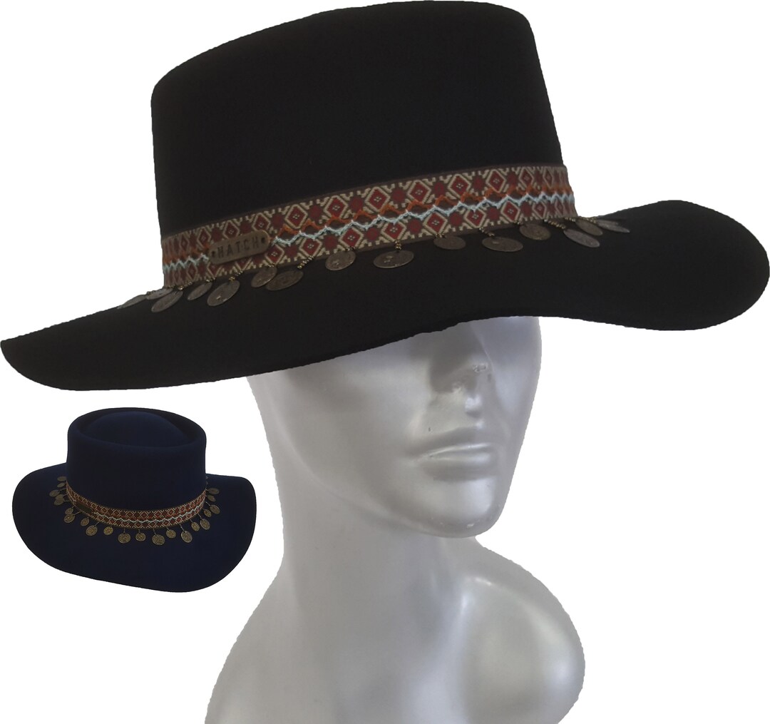 Classic Hat Made of Wool Felt Warm and Packable, Ideal for Men or Women ...
