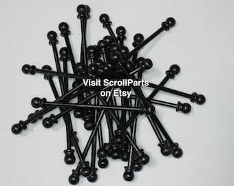 Gold DIY Mini Scroll Invitation Rods - Etsy