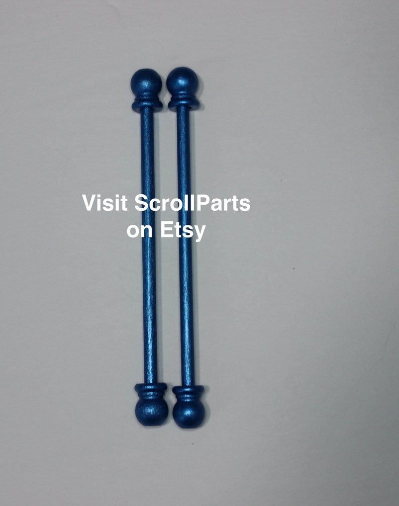 Royal Blue DIY Mini Scroll Invitation Rods - Etsy