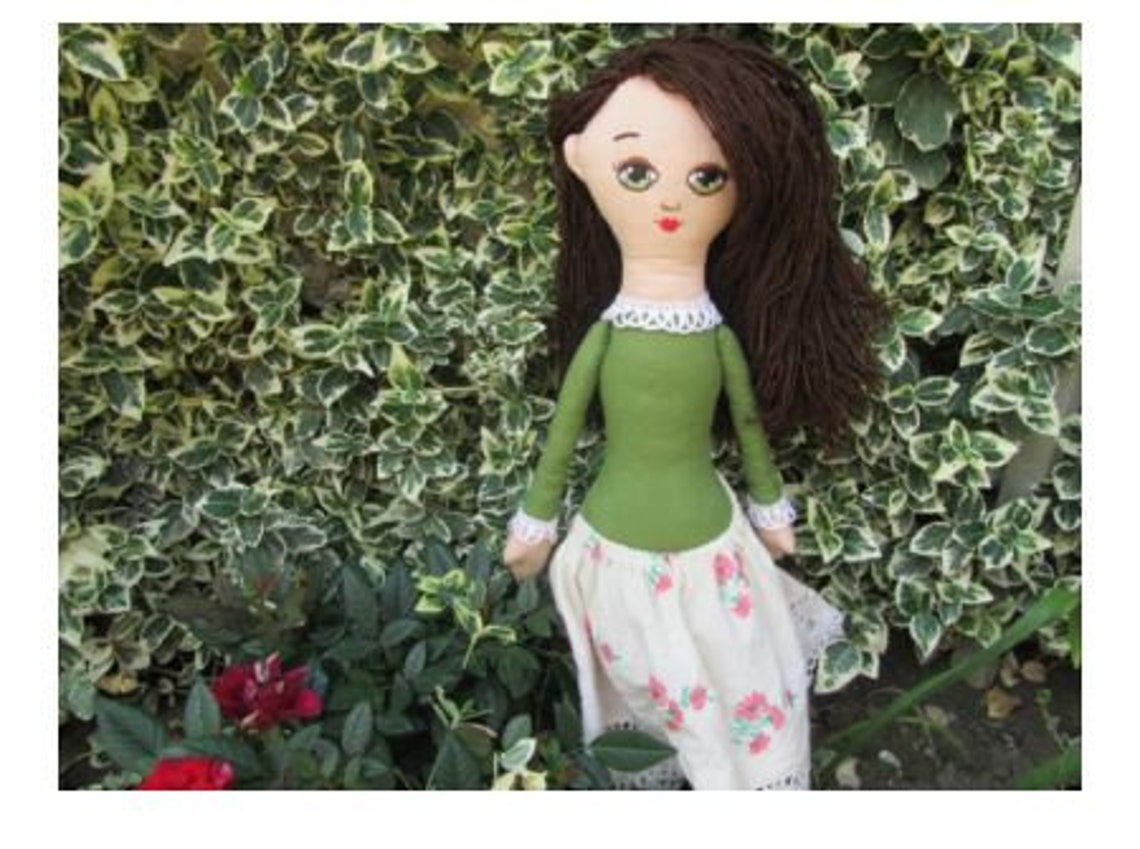 Doll Face Hand Embroidery PDF Tutorial Tilda Doll Embroidery Download ...