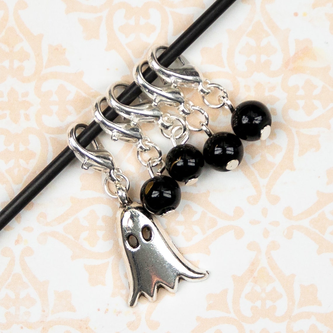 Gespenst, Maschenmarkierer zum Stricken oder Häkeln, Platzmarkierer, Fortschrittsanzeiger ...