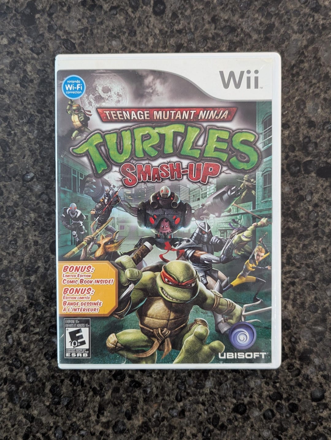 Authentic Teenage Mutant Ninja Turtles: Smash-up Nintendo Wii Complete ...