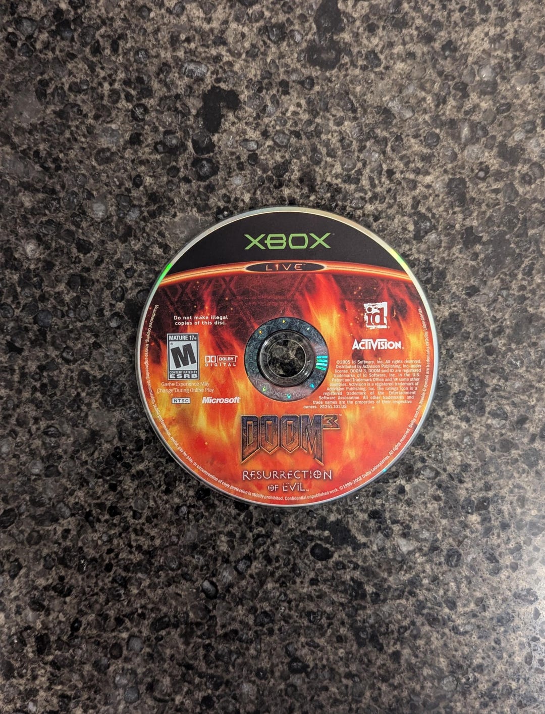 Authentic Doom 3: Resurrection of Evil Microsoft Xbox Original Xbox Game Disc Only - Etsy
