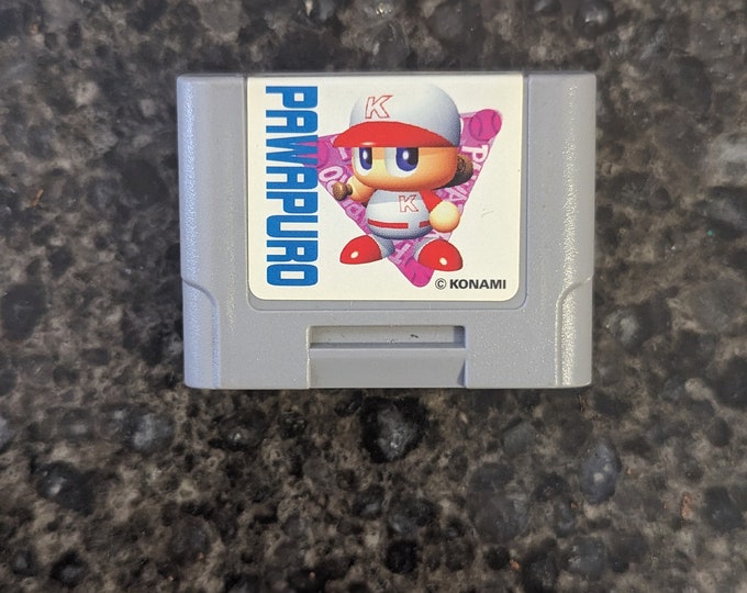 Authentic - Pawapuro - N64 - Controller Pak - NUS-004 - OEM - Official ...