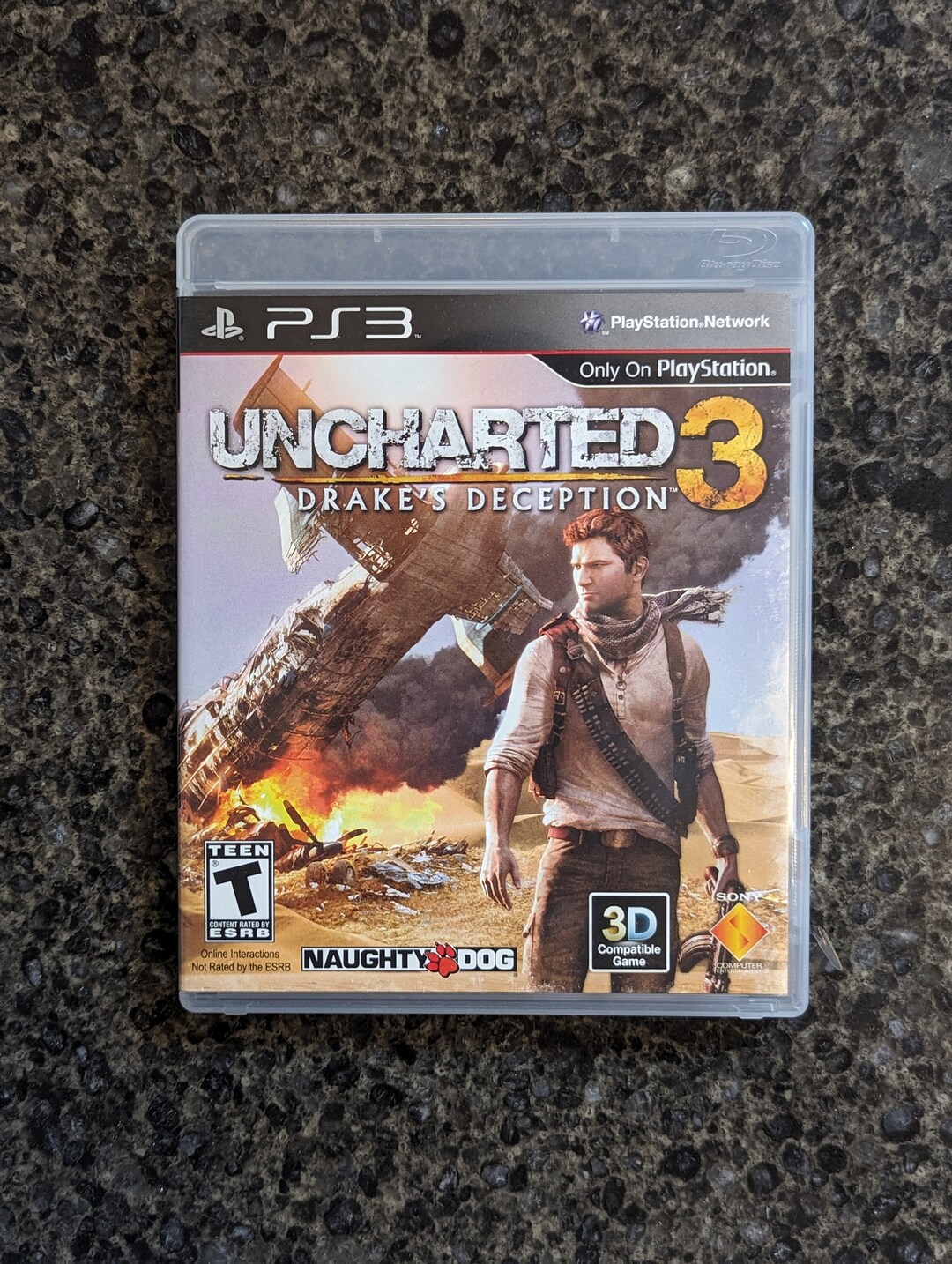 Authentic Uncharted 3: Drake's Deception Sony Playstation 3 PS3 ...