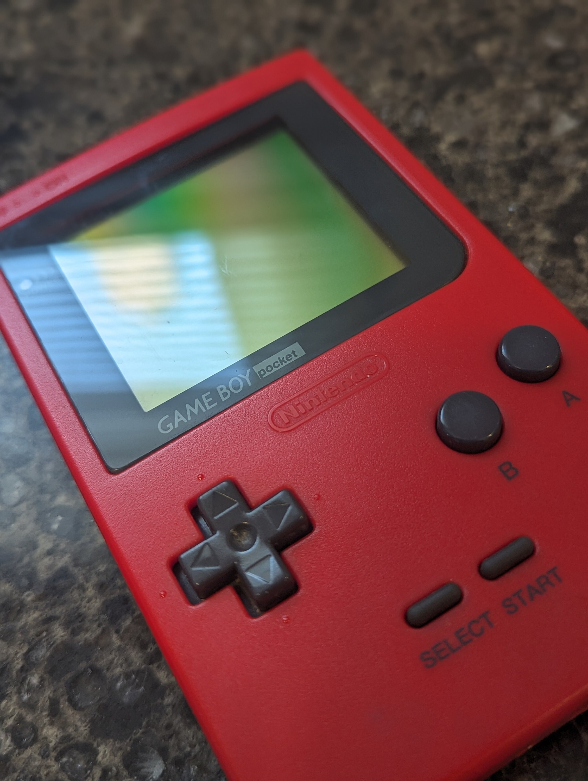 Red Nintendo Gameboy Pocket Console - Etsy