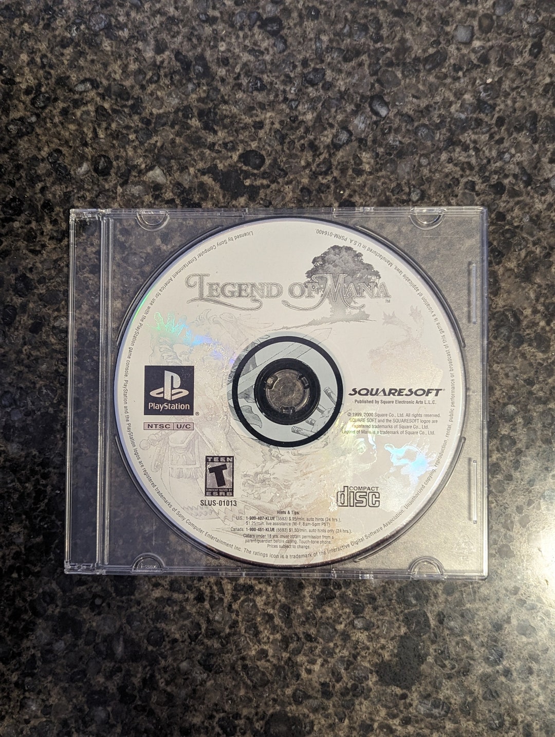 Authentic - Legend of Mana - Playstation 1 - Sony Playstation - PS1 ...