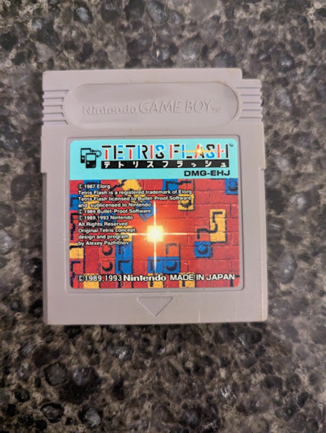 Authentic - Tetris Flash - Tetris 2 - Nintendo Gameboy - Cartridge Only ...