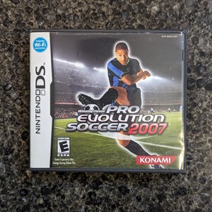 Authentic - Pro Evolution Soccer 2007 - Nintendo DS - DS - CIB ...