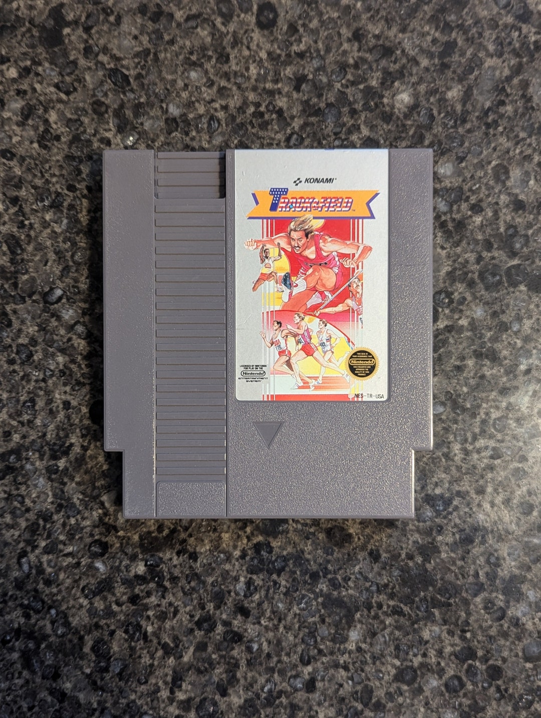 Authentic Track and Field Nintendo Entertainment System NES Game ...