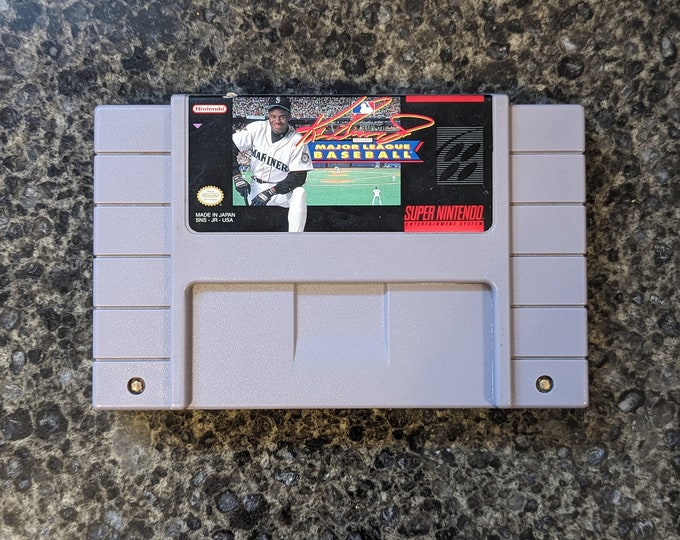Authentic - Ken Griffey Jr Presents Major League Baseball - SNES ...
