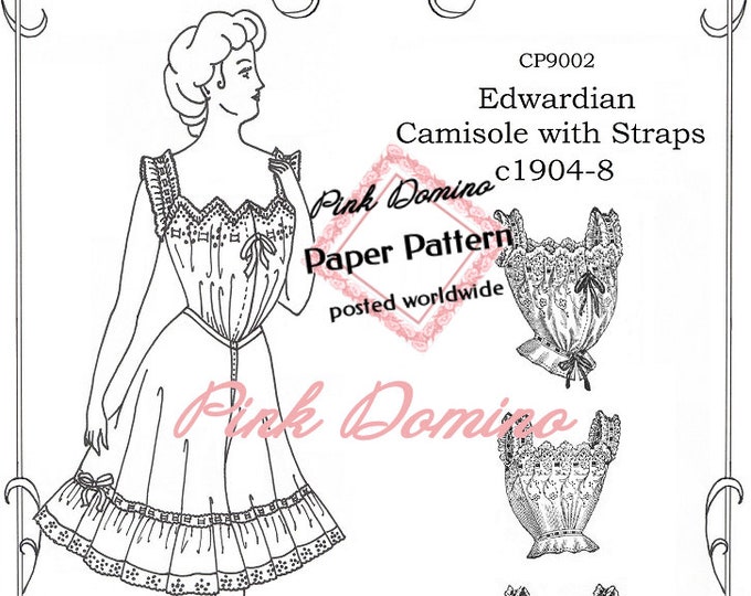 Century Patterns nancy Edwardian Petticoat Pattern C1905-09. Multi ...