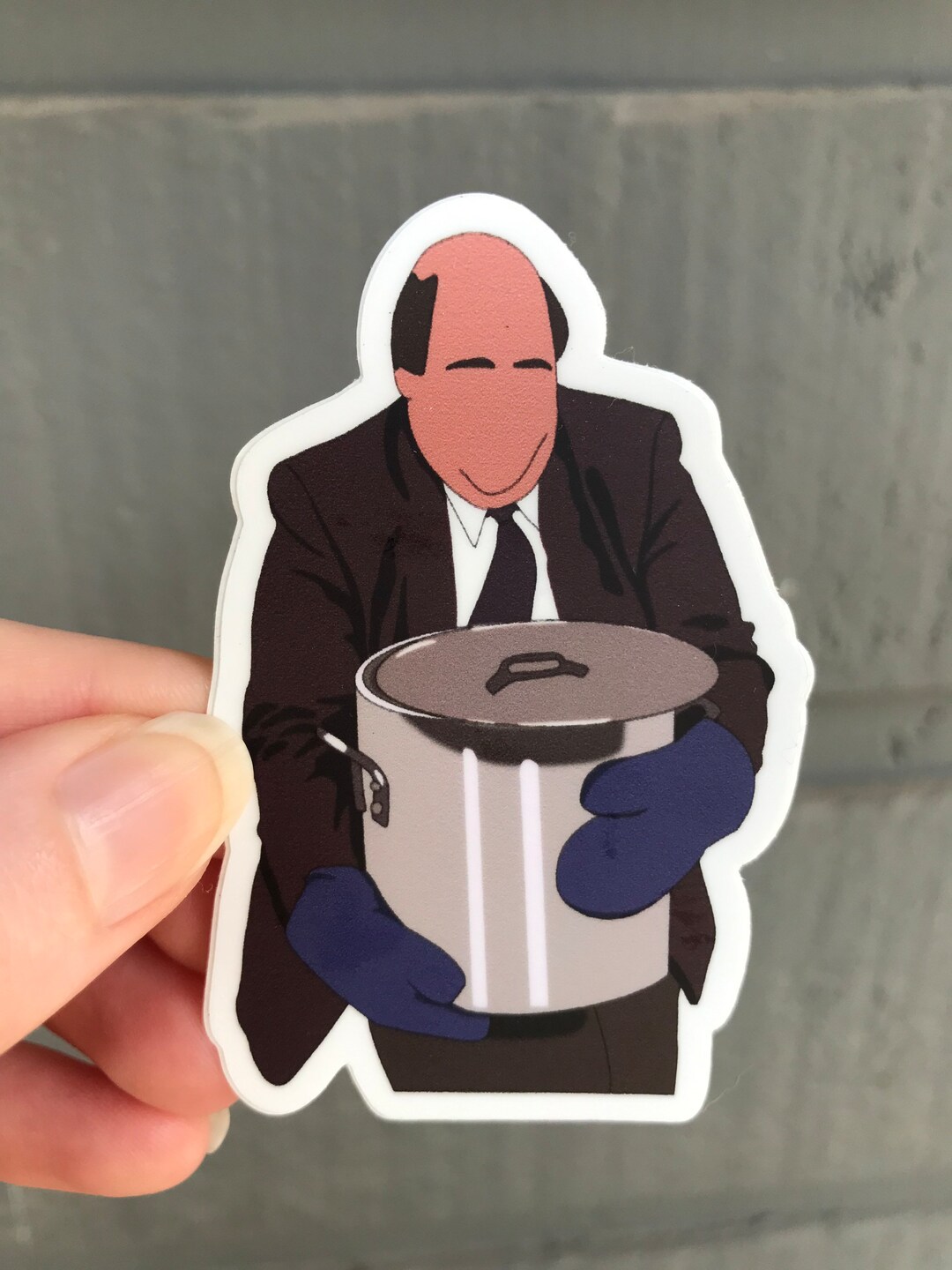 Kevin’s Famous Chili Sticker, the Office, Dunder Mifflin, Phone Sticker ...