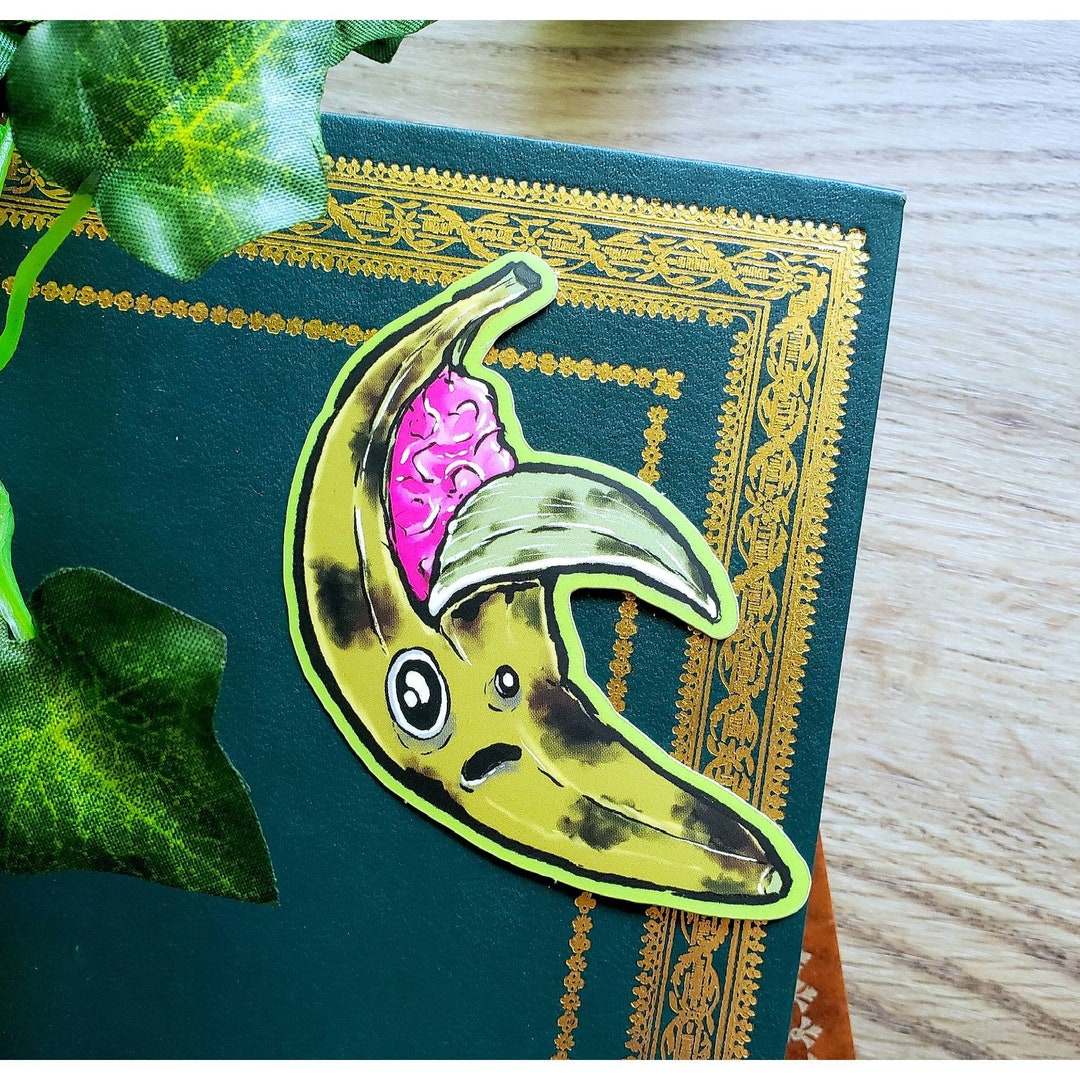Zombie Banana Horror Halloween Fantasy Waterproof Stickers Art Journal ...