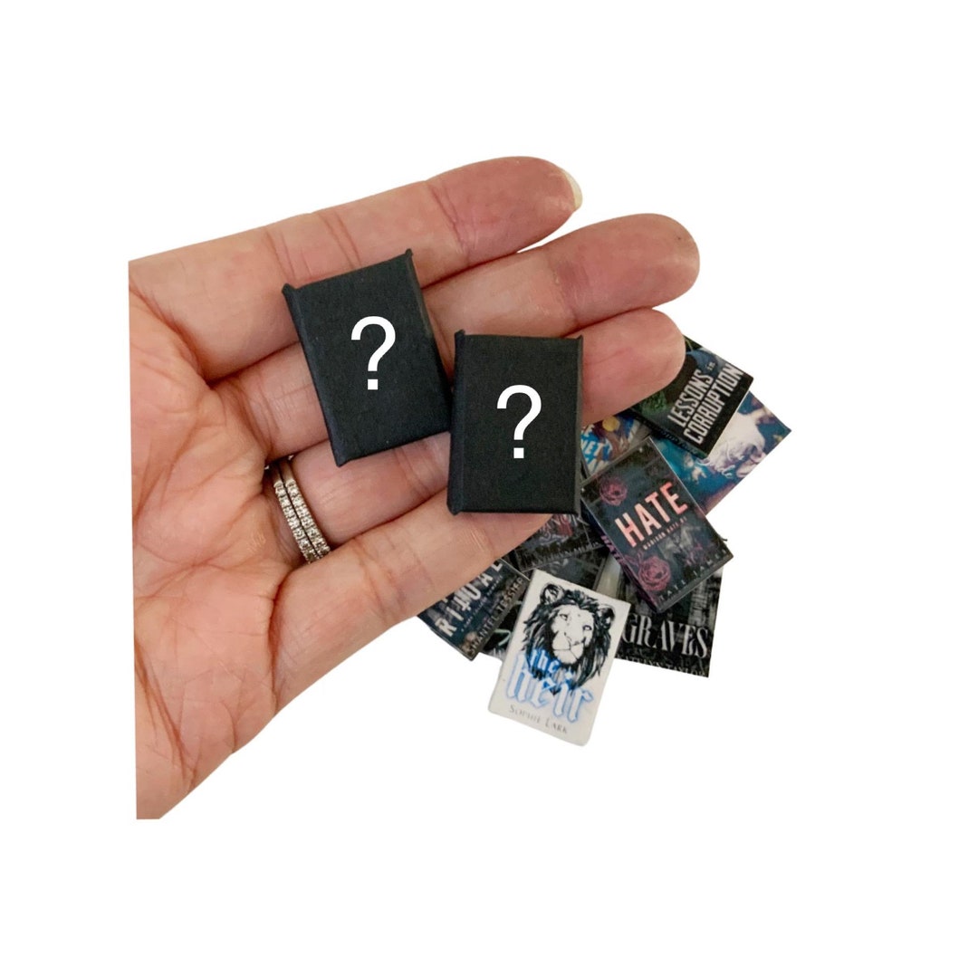 Mystery Mini Books Spicy Romance / Miniature Book for TBR E-book Reads ...