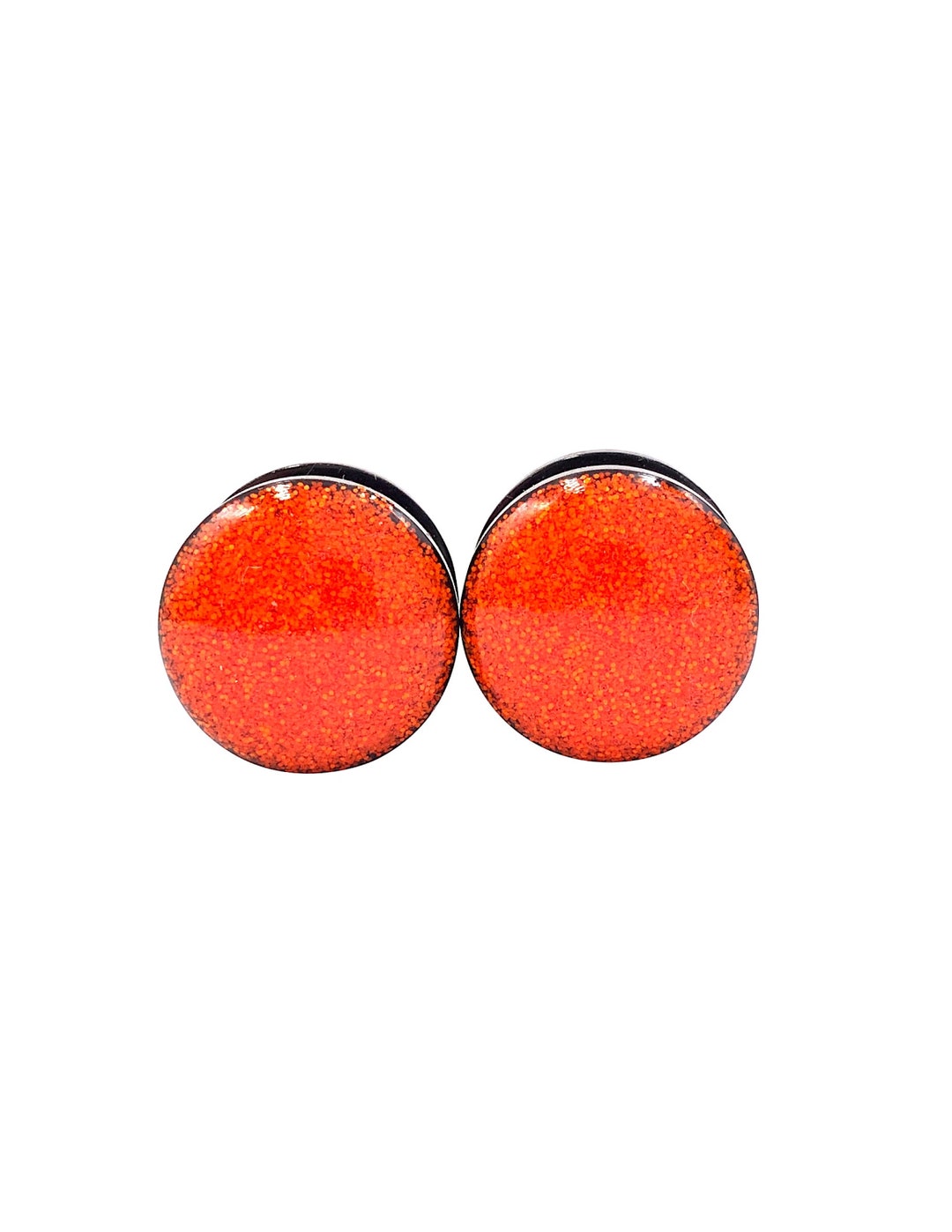 Neon Orange Sand Plugs / 16g 10g 8g 6g 4g 2g 0g 00g - Etsy