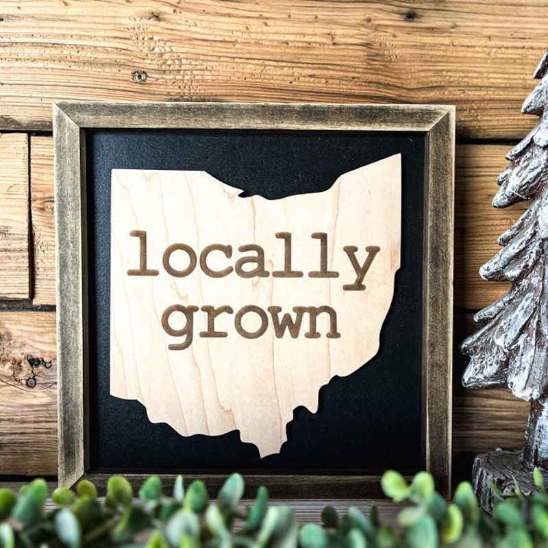 Ohio Wood Sign - Etsy