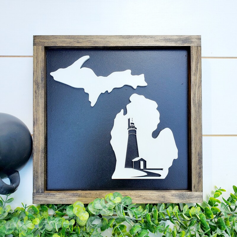 Michigan Sign - Etsy