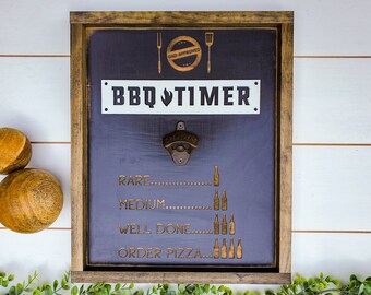 BBQ Beer Timer - Etsy