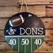 Football Sign Custom School Sign Custom Welcome Sign - Etsy