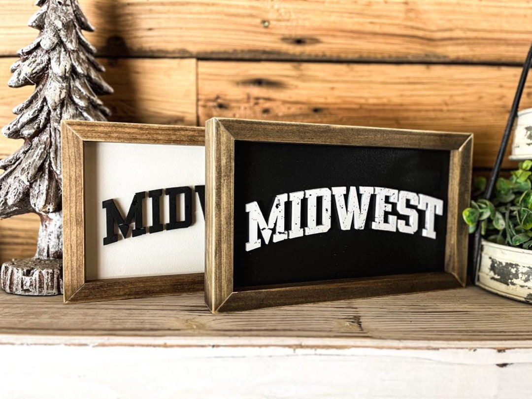 Midwest Sign | Midwest Art | Midwest Decor | Wisconsin Home Decor ...