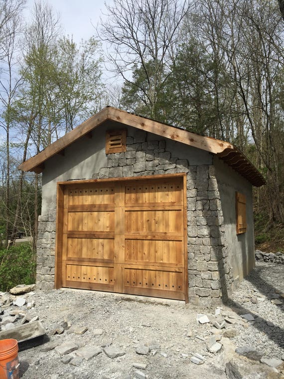 Beautiful Solid Cedar Garage Doors | Etsy