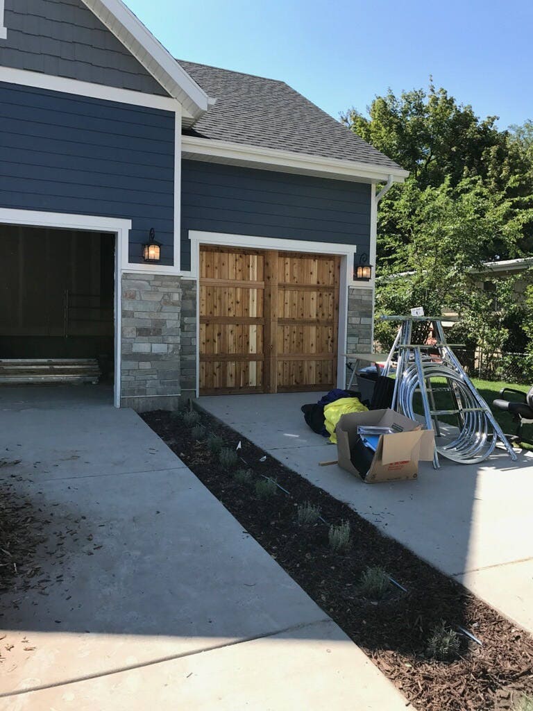 Beautiful Solid Cedar Garage Doors | Etsy