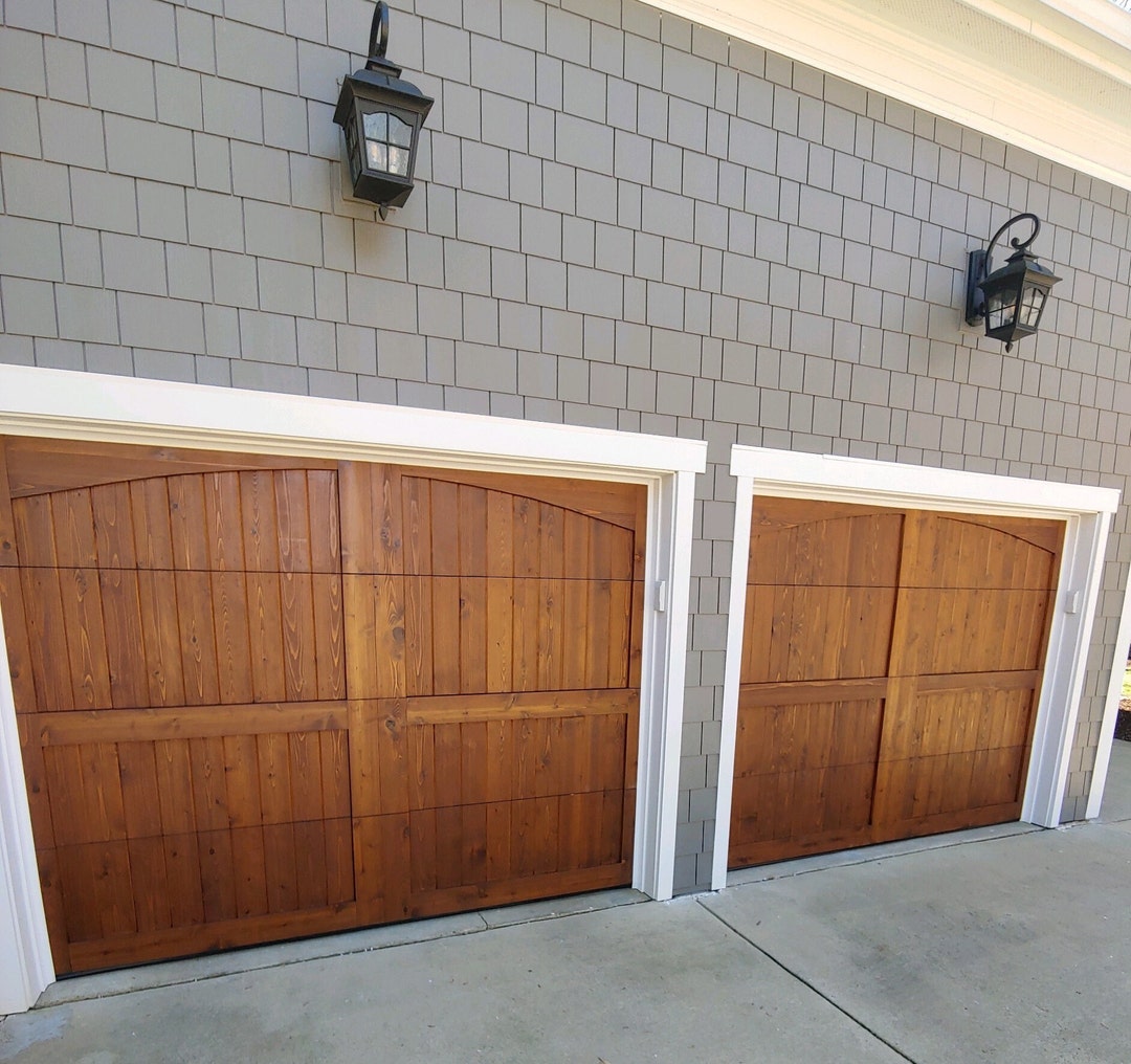 Cedar Wood Garage Doors - Etsy