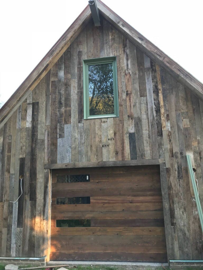 Solid Cedar Wooden Overhead Garage Doors - Etsy