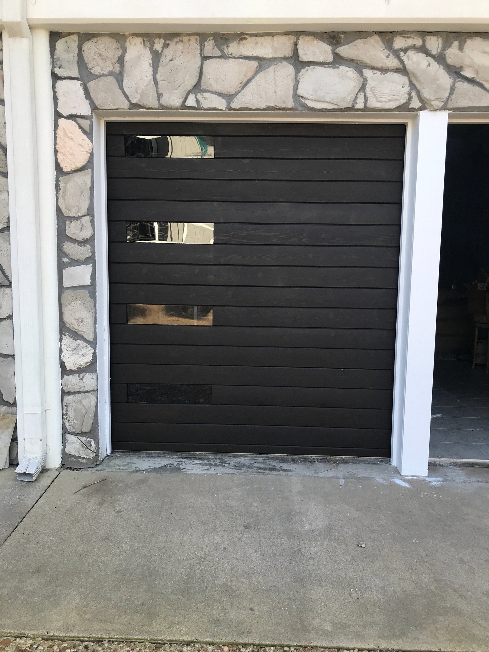 Solid Cedar Wooden Overhead Garage Doors - Etsy