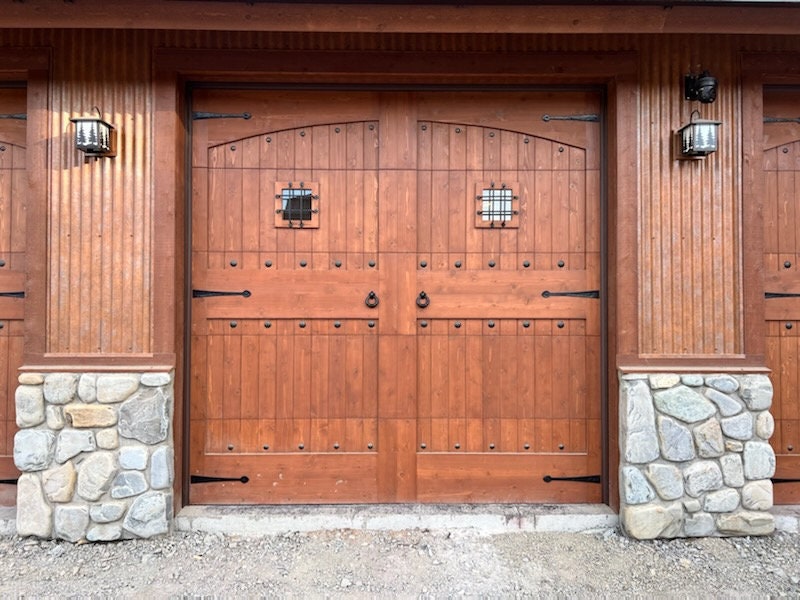Medieval Looking Wood Garage Doors - Etsy