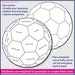 All About Me Back to School Soccer/football Printable Art Activity for ...