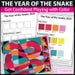 Year of the Snake Art Activities and Coloring Pages, Chinese New Year ...