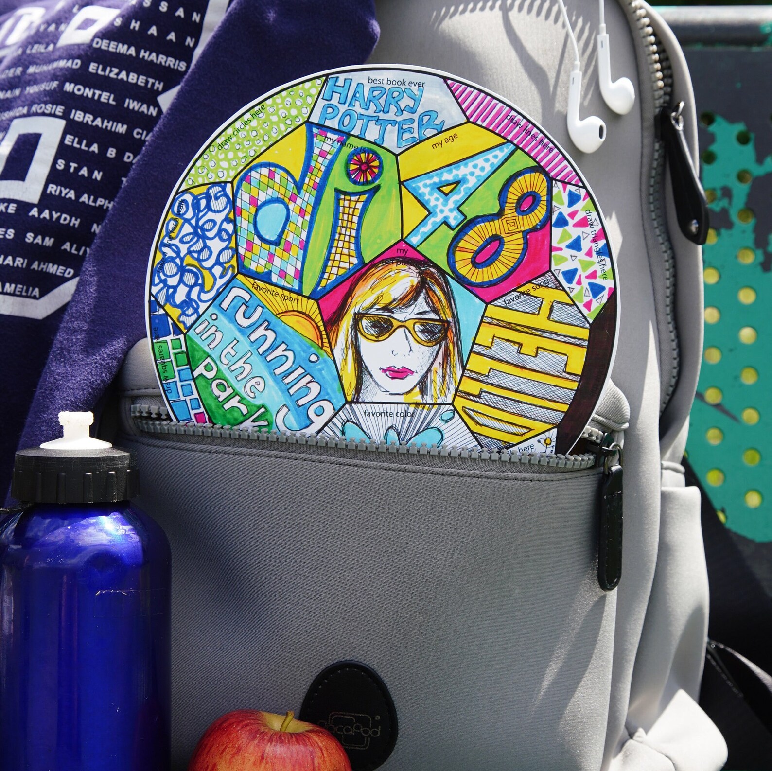 All About Me Back to School Soccer/football Printable Art Activity for ...