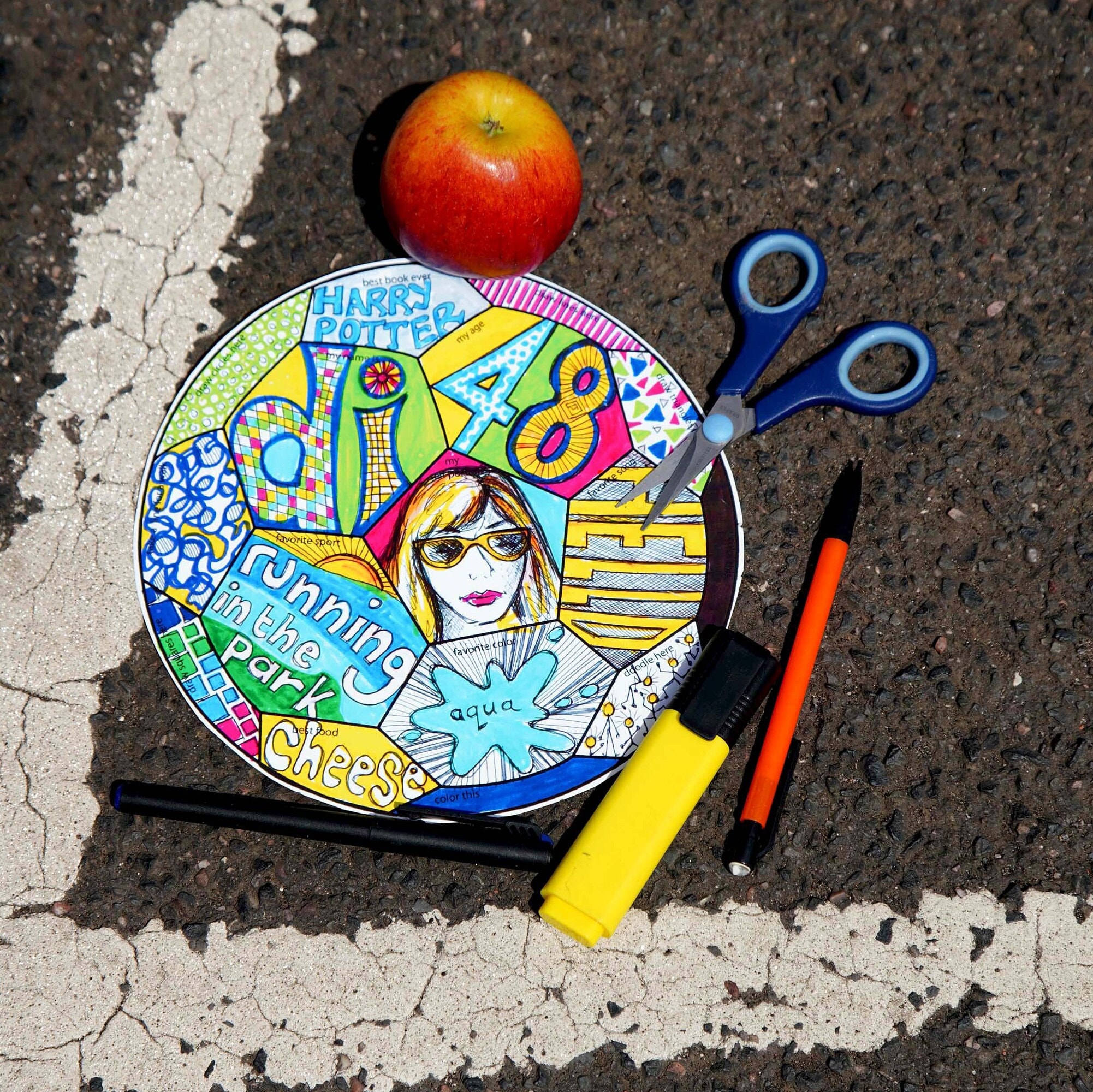 All About Me Back to School Soccer/football Printable Art Activity for ...