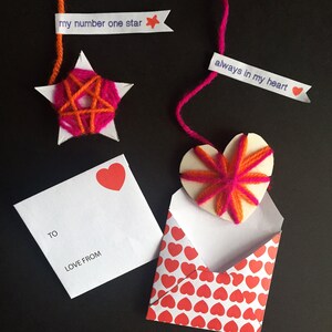 Valentines Day Printable Gift Box Activity, Pop Art Coloring Pages, and ...