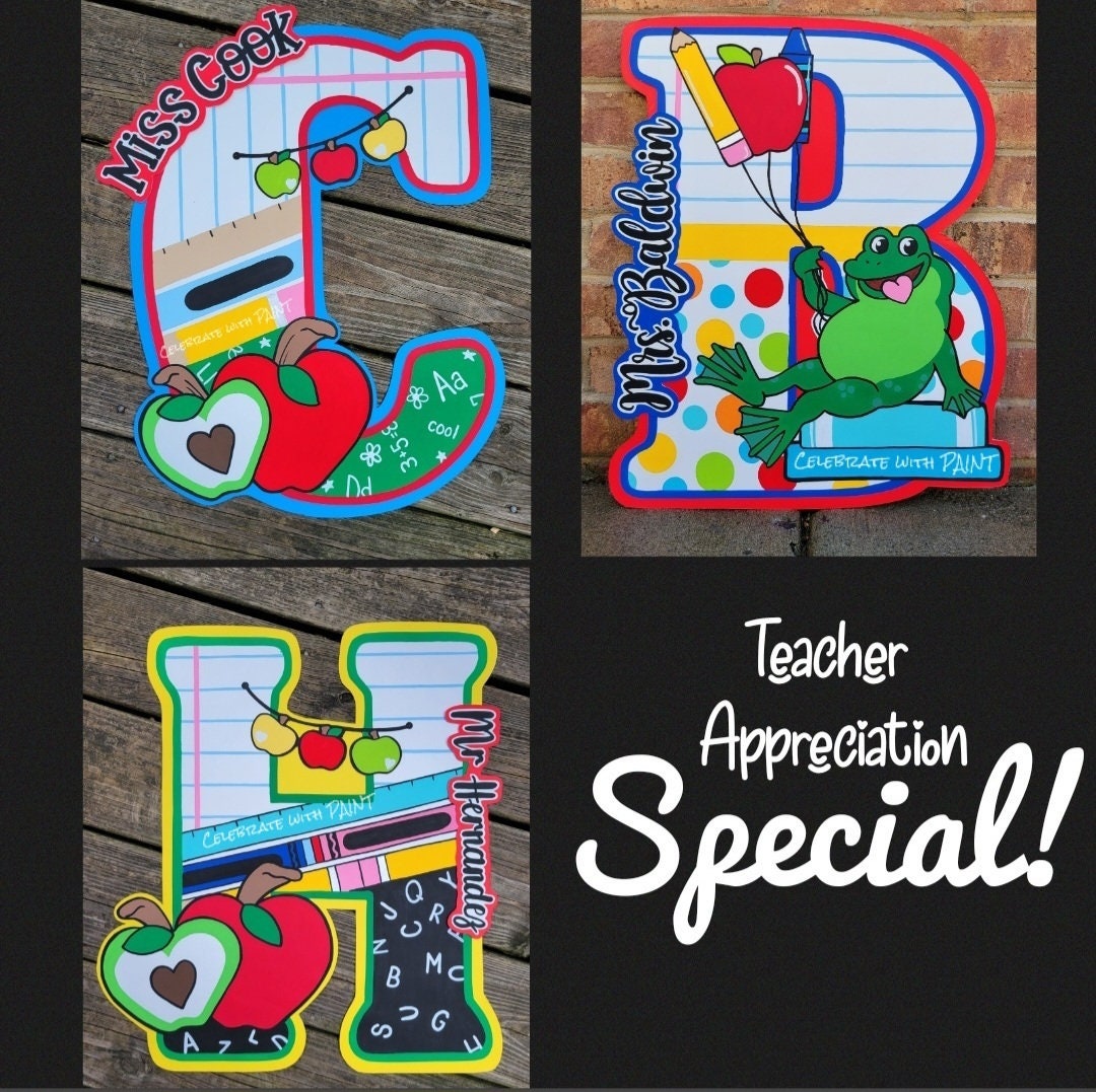 20 Handpainted Teacher Appreciation Nurses Week Paper - Etsy