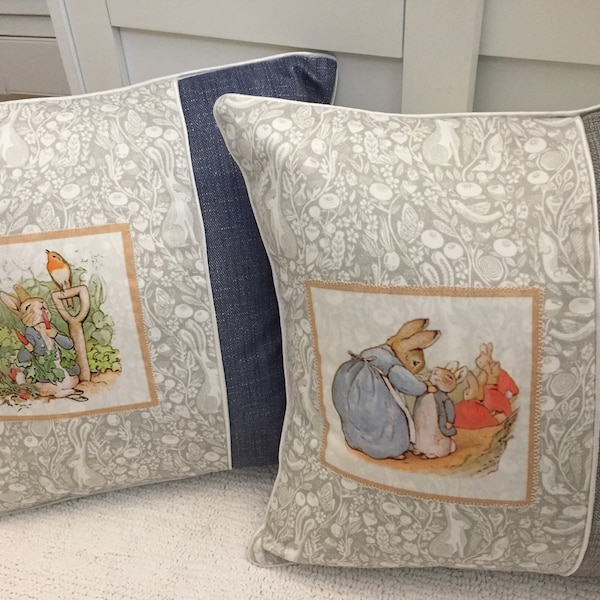 Rabbit Pillow - Etsy