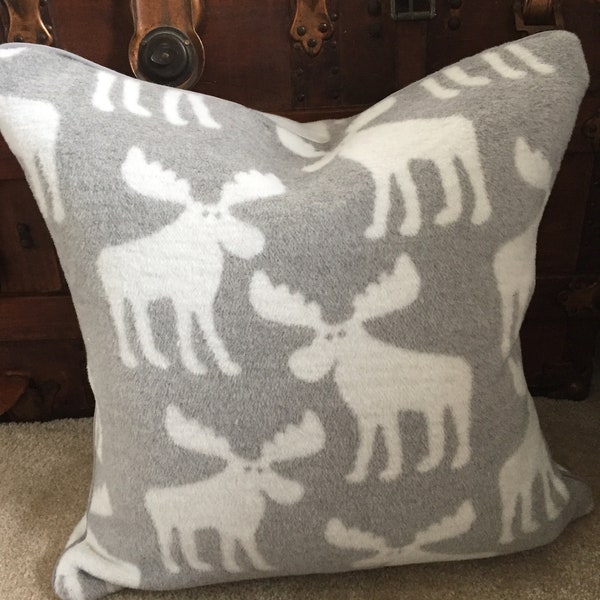 Moose Pillow - Etsy