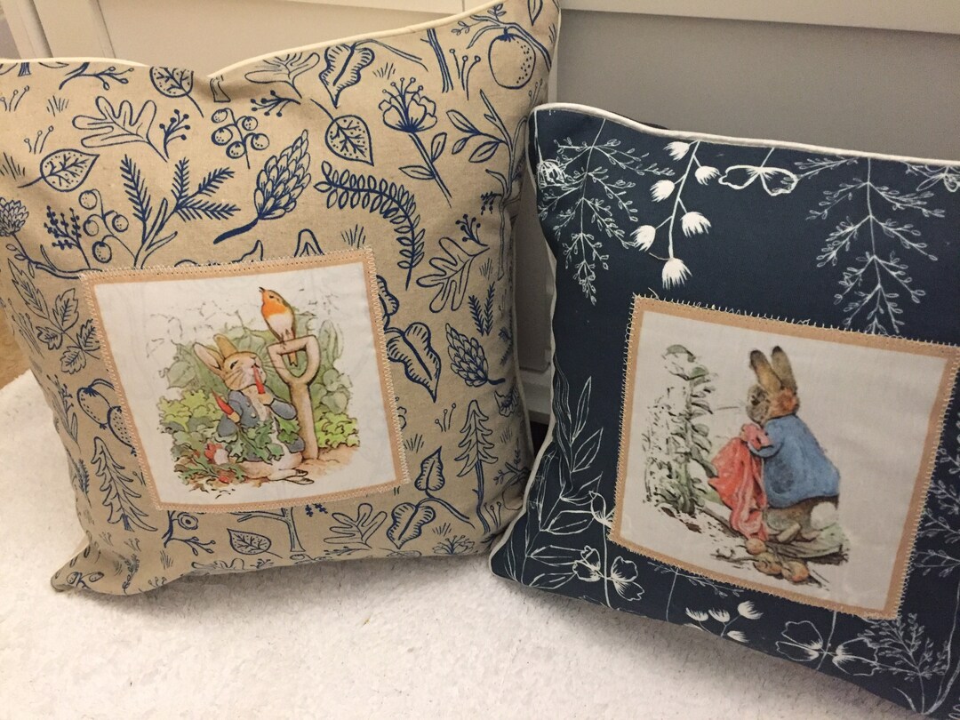 Beatrix Potter Peter Rabbit Pillow Cover - Etsy