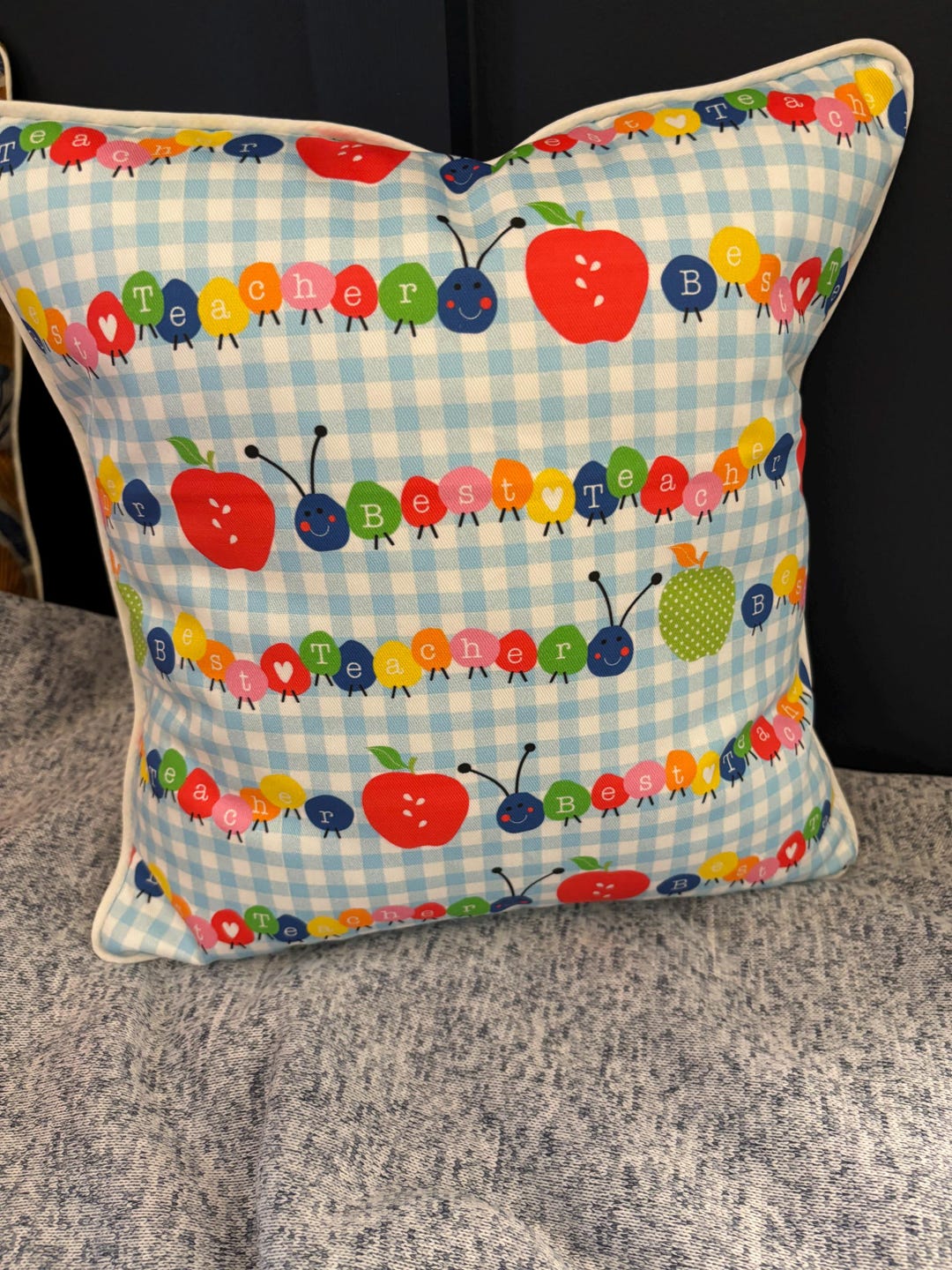 Best Teacher Gift Pillow - Etsy