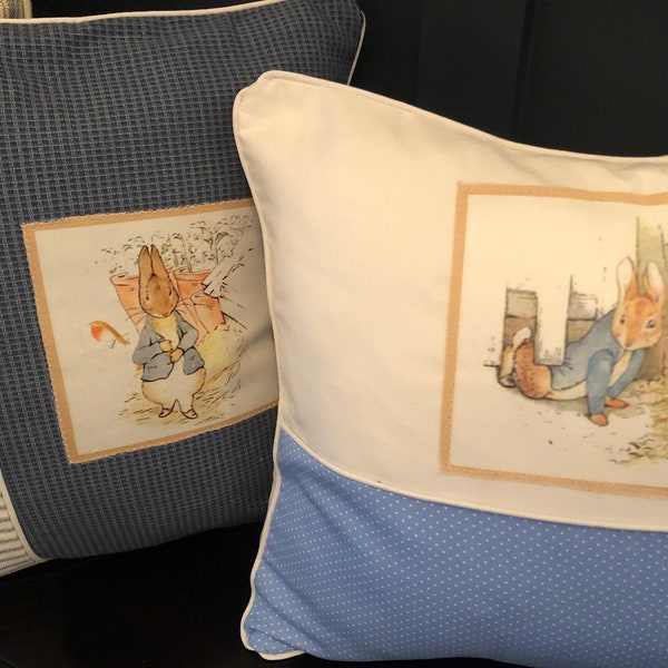 Rabbit Pillow - Etsy