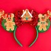 Christmas Gingerbread Mickey Ears, Christmas Minnie Ears, Mouse Ears ...